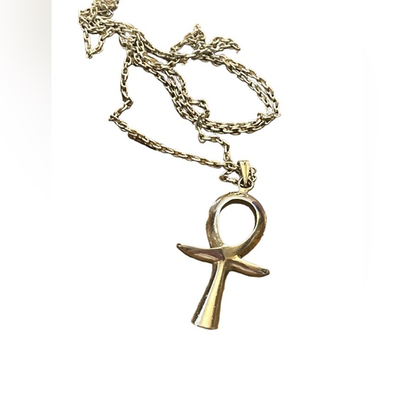 Sterling silver | Jewelry | Egyptian Ankh Cross Key Of Life Pendant ...